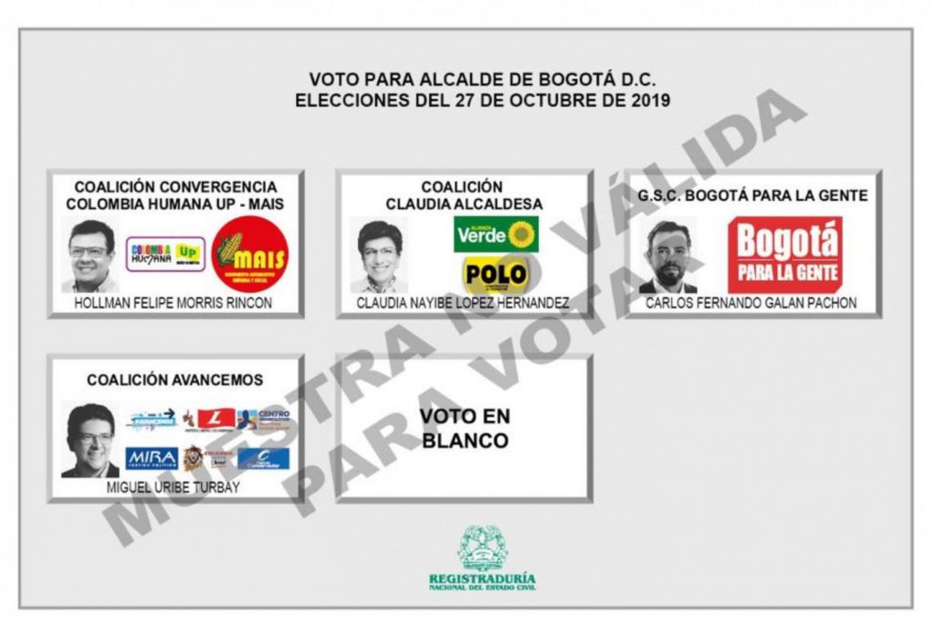 Elecciones 2019 | #5 Tarjetones