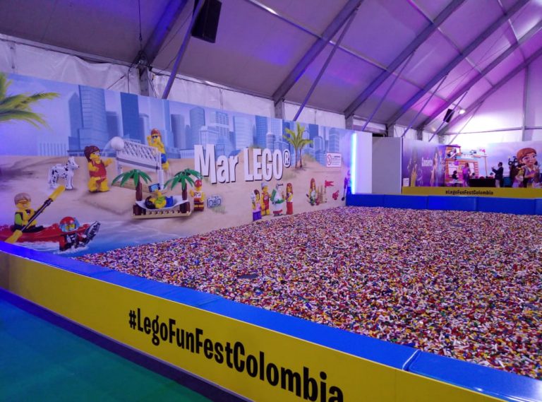 El LEGO Fun Fest llegó a Bogotá con millones de mini figuras