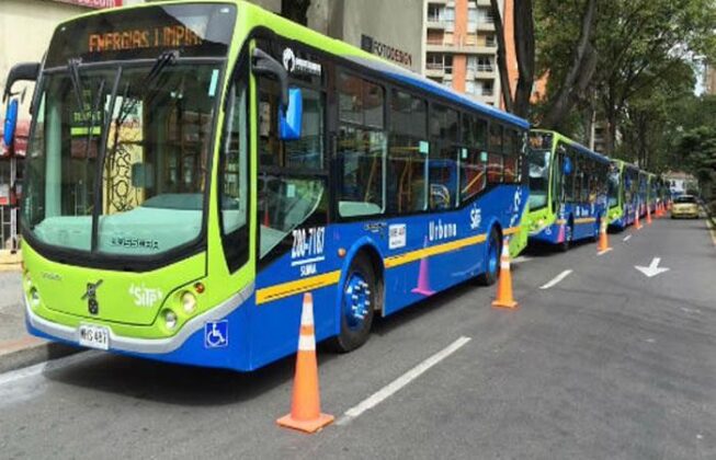 Listos los primeros 40 buses eléctricos que harán parte del SITP en Bogotá
