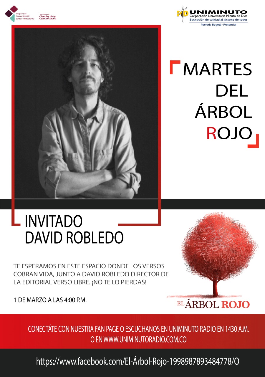 El Árbol Rojo: David Robledo y la editorial Verso Libre
