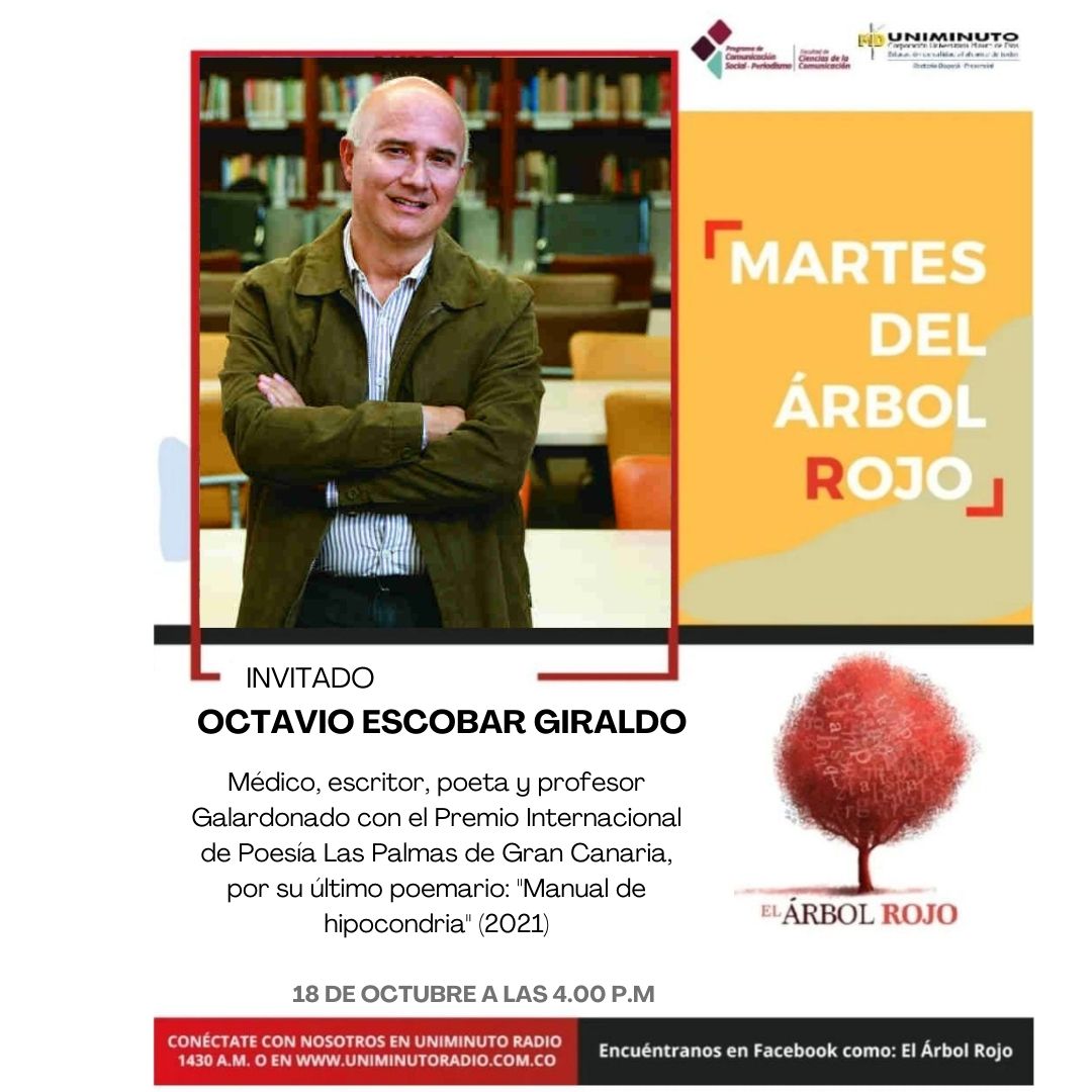 El Árbol Rojo: conversación con Octavio Escobar, autor de la novela ...