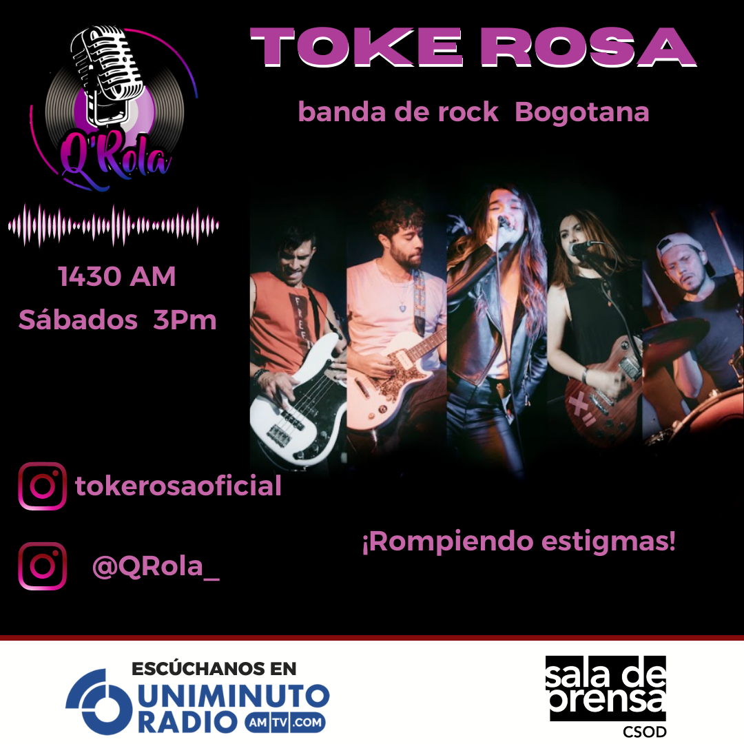 [Podcast] Toke Rosa, el poder femenino y Rock