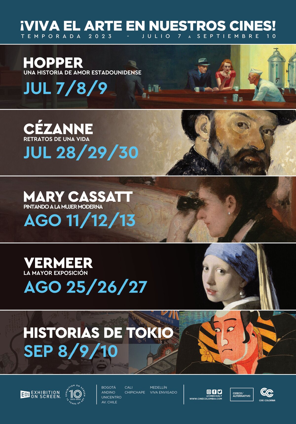 Viva el arte en el cine: CineColombia inició ciclo de películas sobre ...