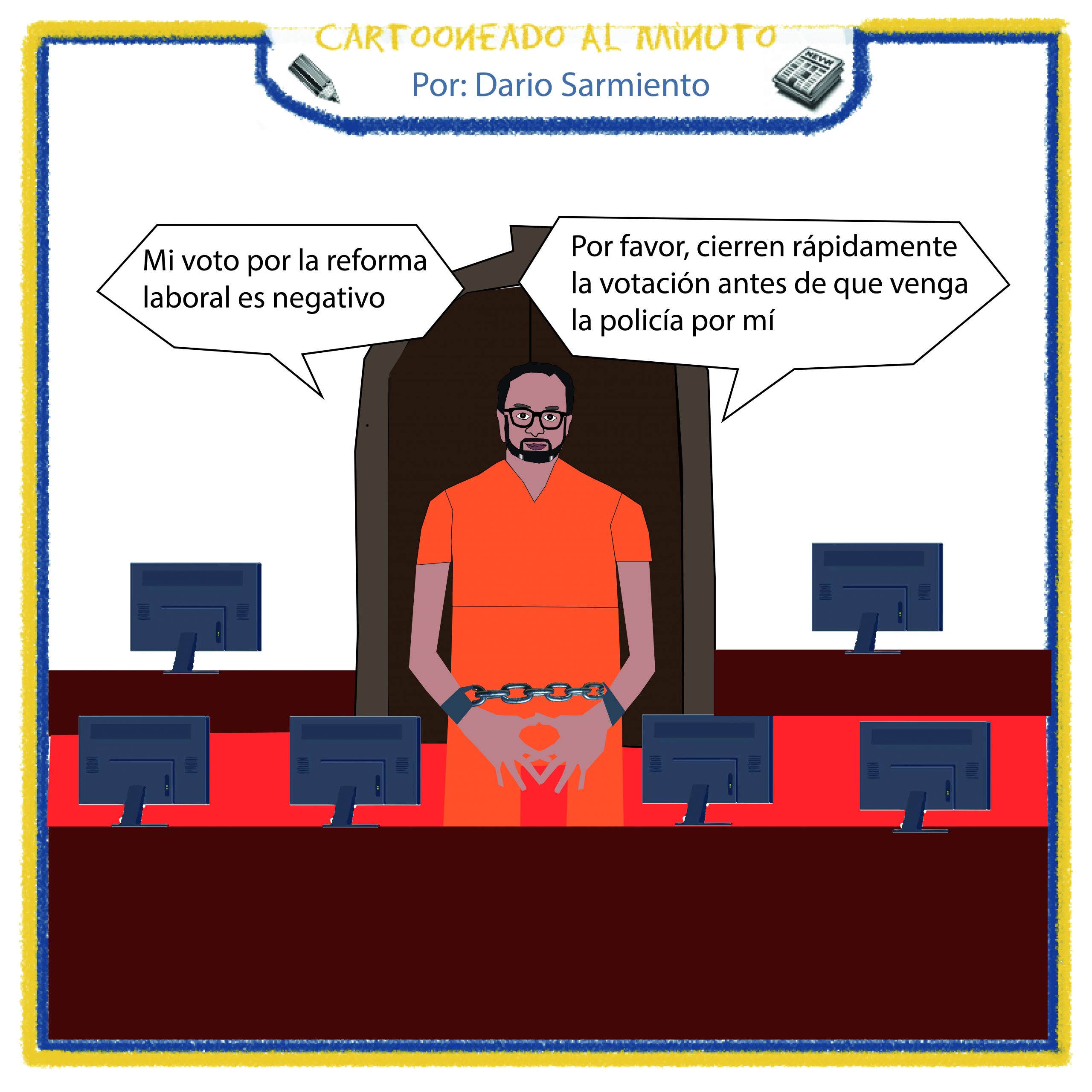 Ciro Ramírez volvió al Senado tras recobrar su libertad