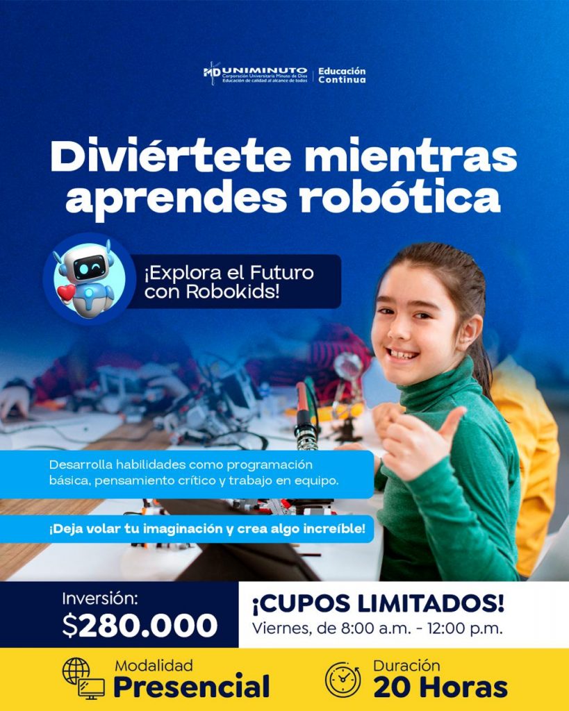 ¡Descubre el poder de la robótica con Robokids! 🚀