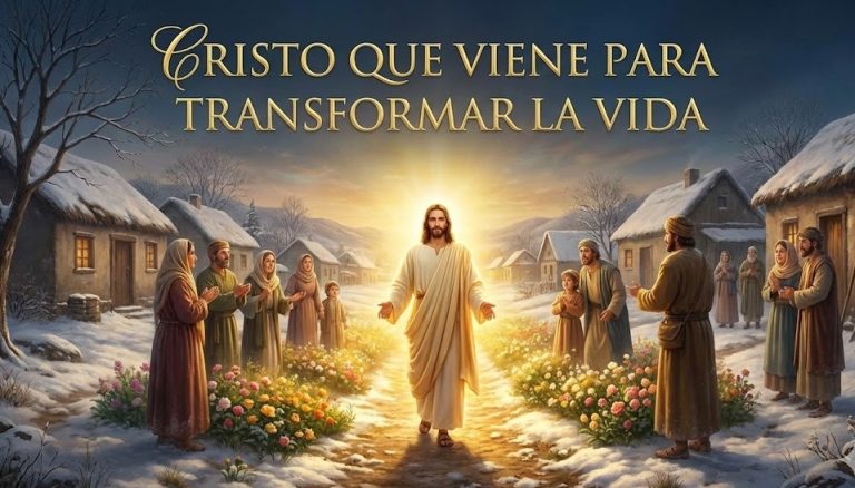Cristo que viene para transformar la vida